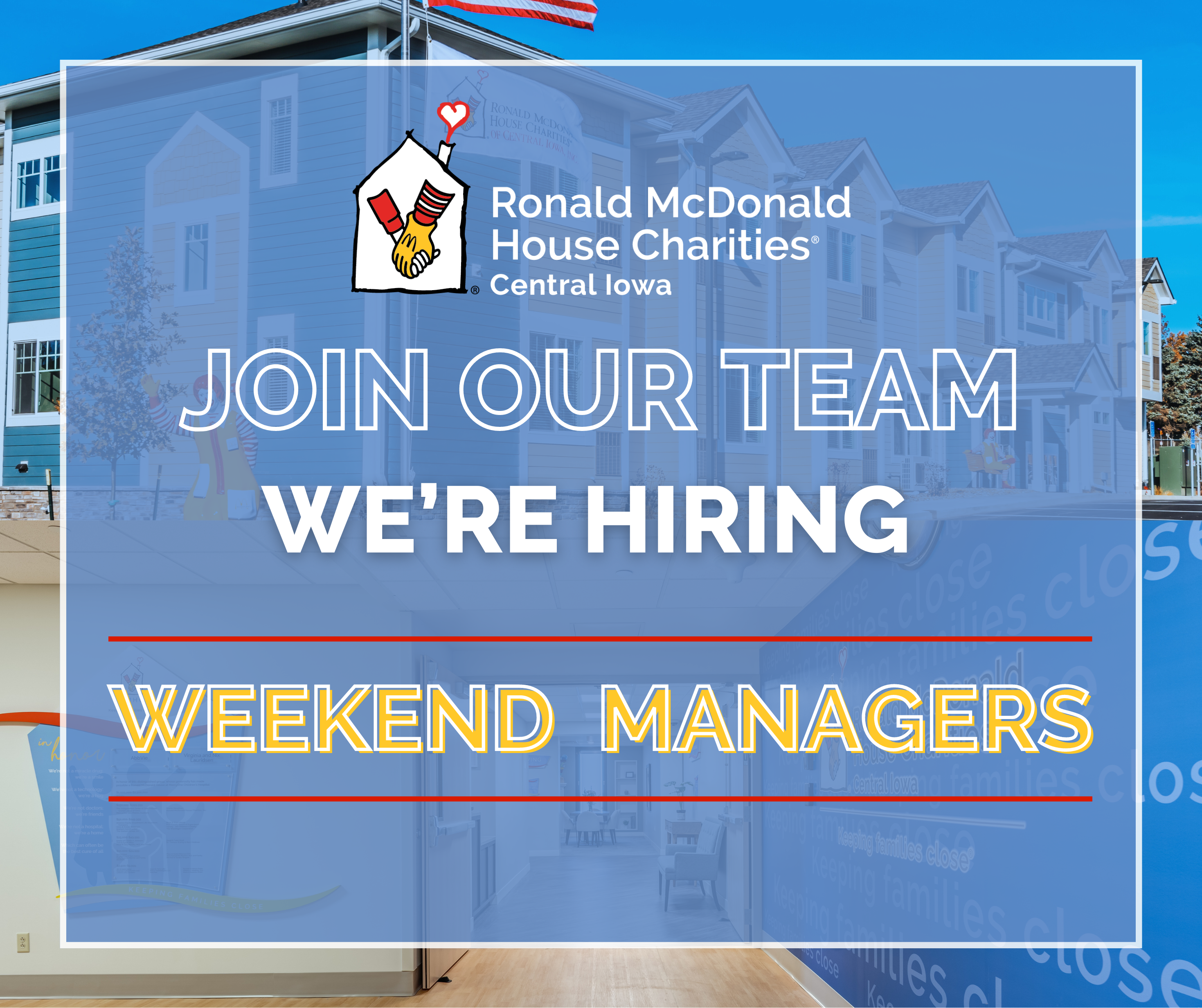 Now Hiring Weekend Managers